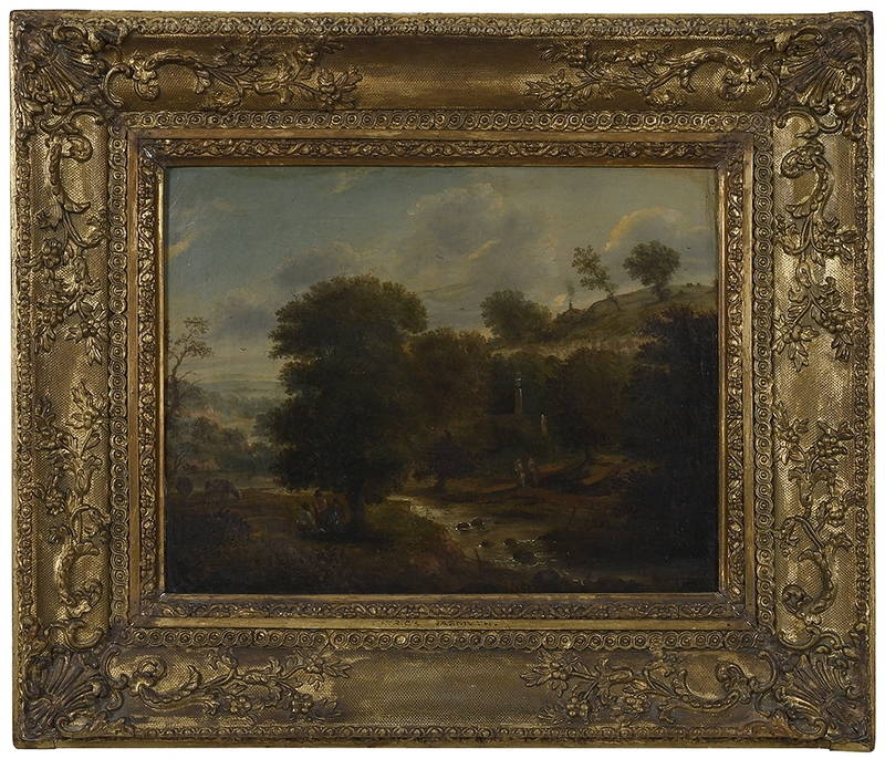 Patrick Nasmyth | Pastoral Landscape with Cottages | MutualArt
