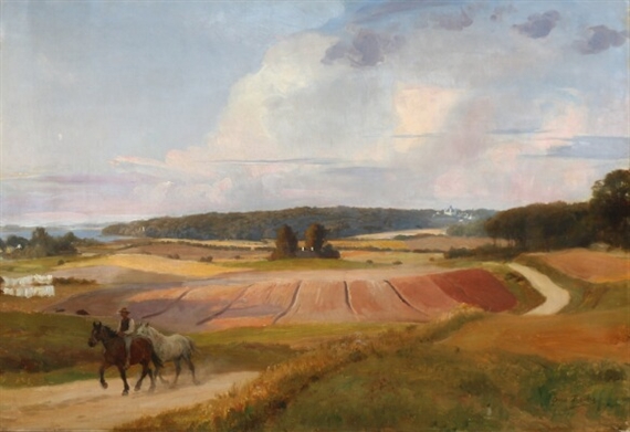 Otto Bache | The Horses are Driven Home | MutualArt