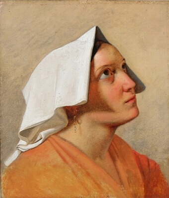 August Riedel | An Italian Woman | MutualArt