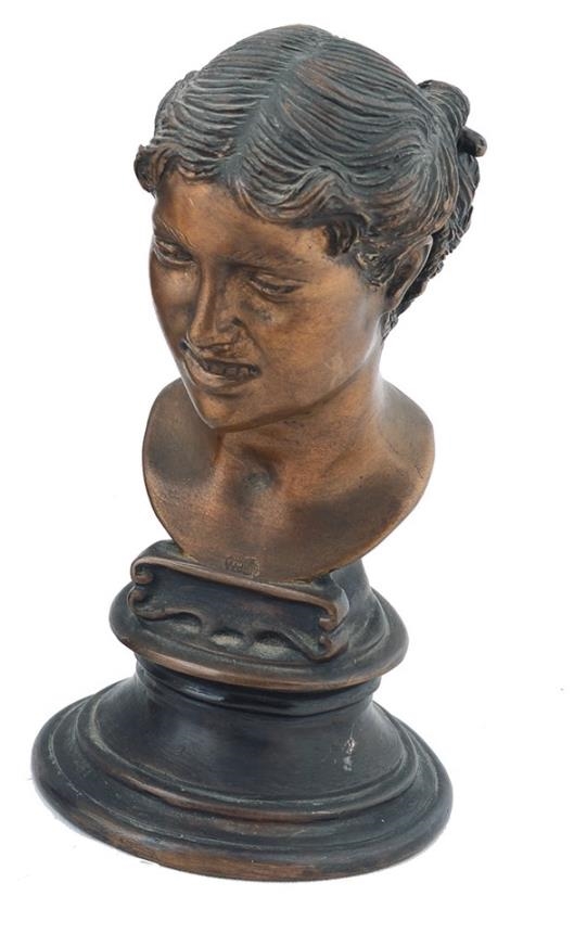 Vincenzo Gemito | Testina di donna caprese | MutualArt