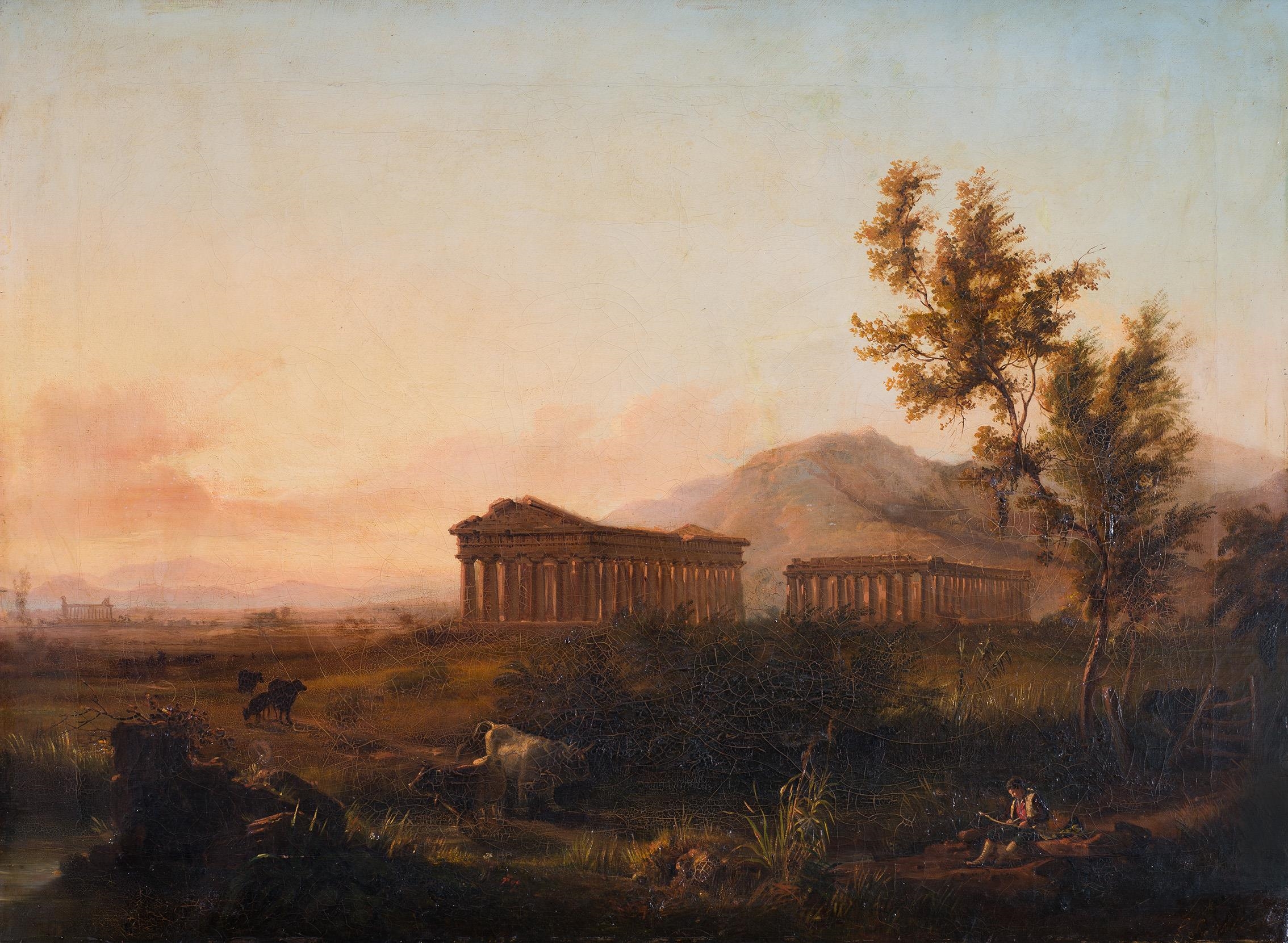 Giovanni Serritelli | Templi di Paestum (1845) | MutualArt