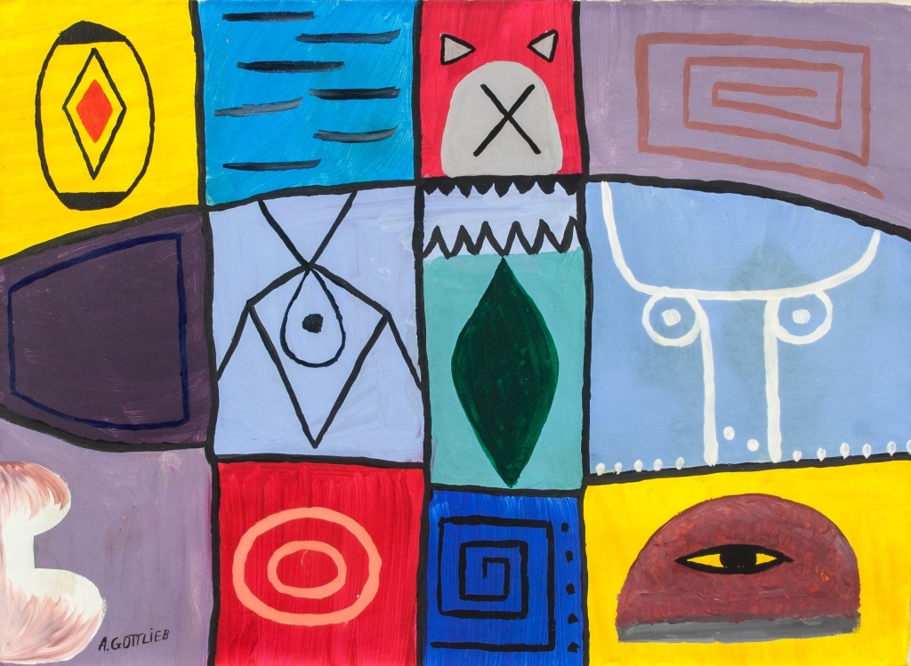 Adolph Gottlieb | Abstract style artwork | MutualArt