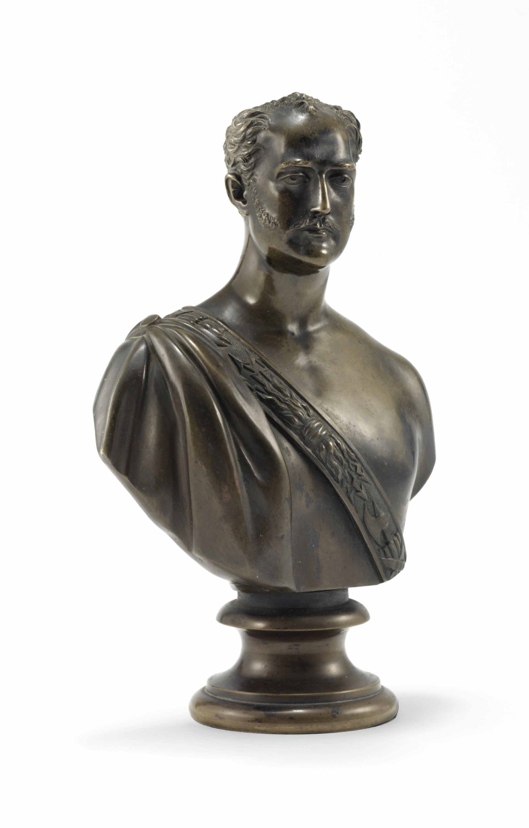 Alfred-Guillaume-Gabriel Comte d'Orsay | A Bronze Bust of Emperor ...