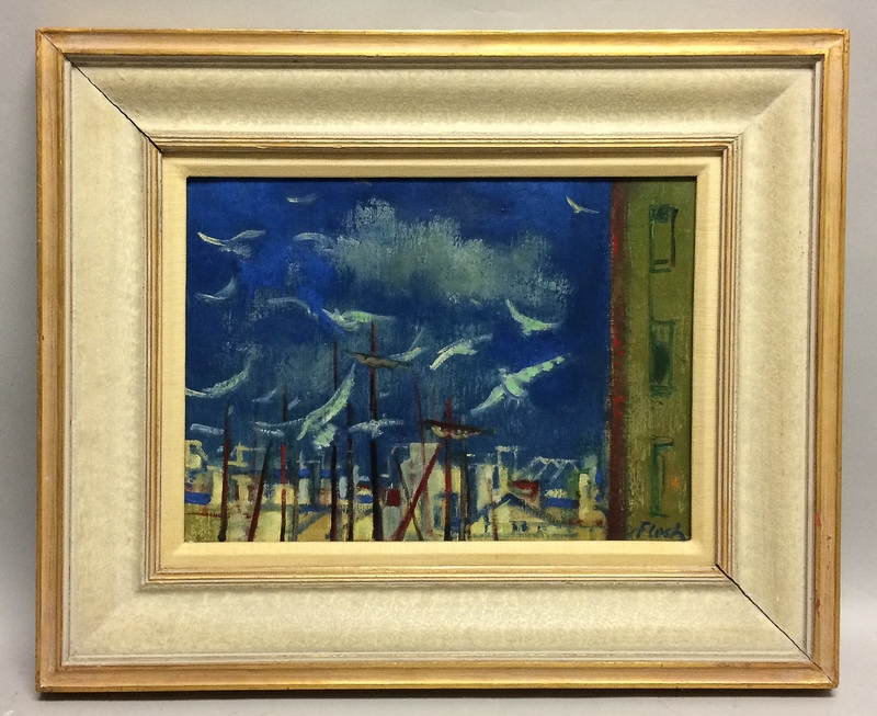 Joseph Floch | Masts and Gulls | MutualArt