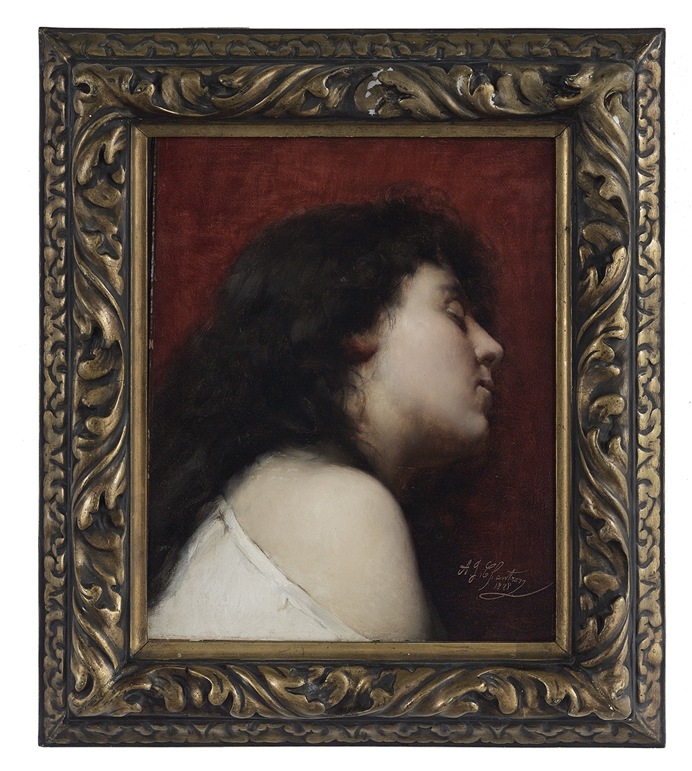 Alexandre Jacques Chantron | Reverie (1889) | MutualArt