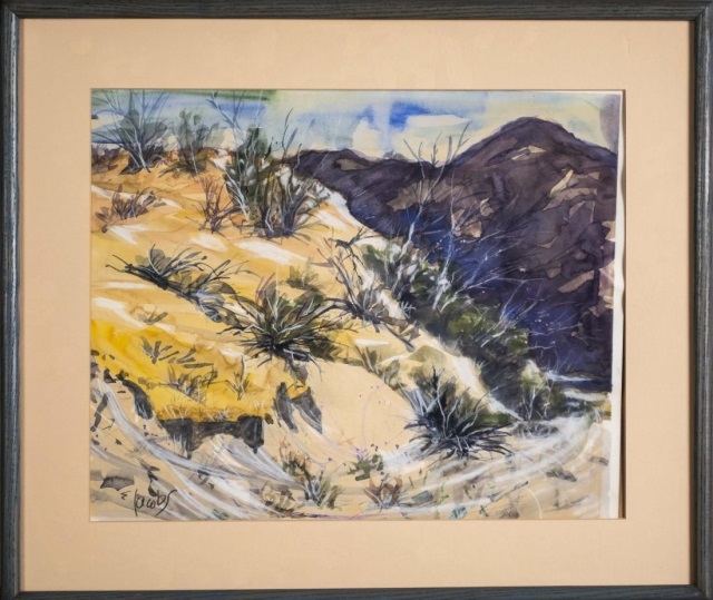 E. Jacobs | Desert Landscape | MutualArt