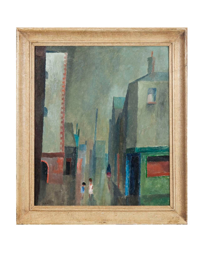 Colin Middleton | Belfast Street Scene (1944) | MutualArt