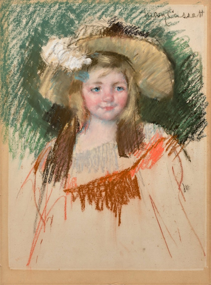 Mary Cassatt | Portrait of Rose Smiling (Circa 1897) | MutualArt