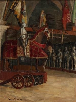 Eugen Spiro | Armory Chamber (1919) | MutualArt