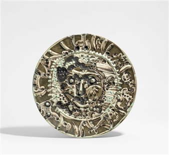 Picasso Pablo | Tormented Faun's Face (1956) | MutualArt