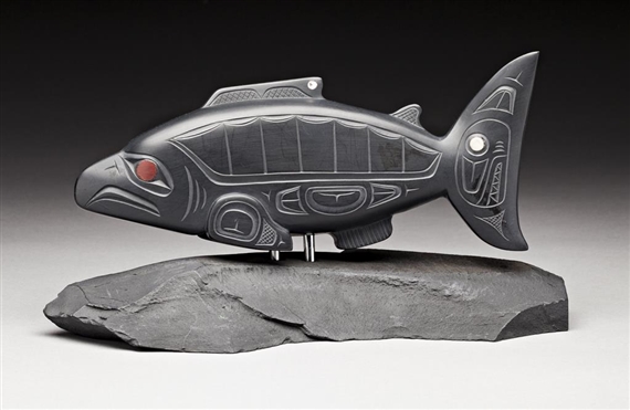 Glen Pollard | Haida Salmon | MutualArt