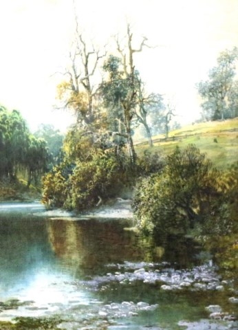 William Joseph Wadham | Stream and Field | MutualArt