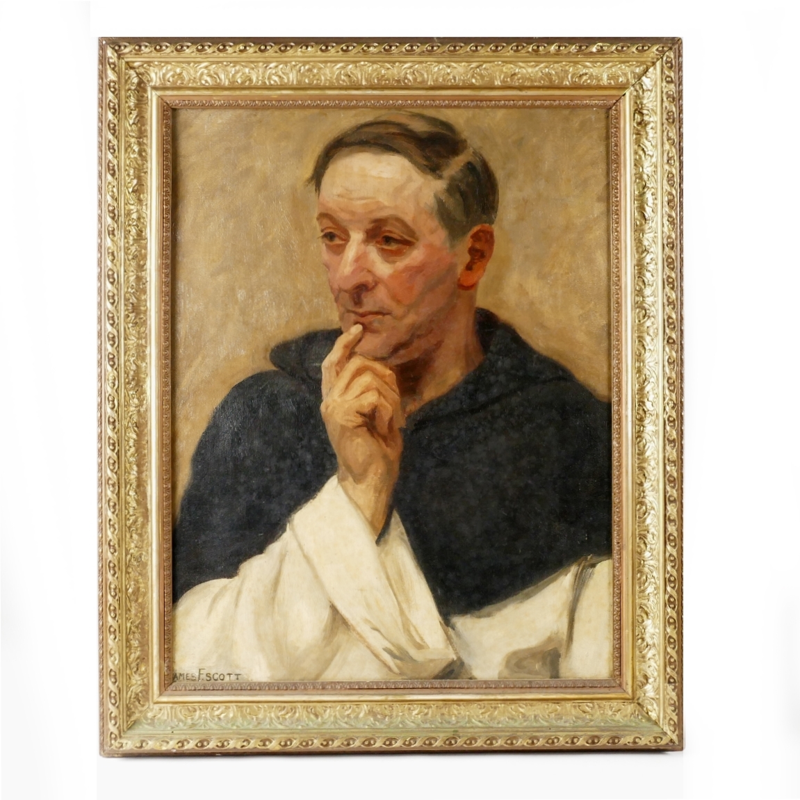 James Fraser Scott | Portrait of a man | MutualArt