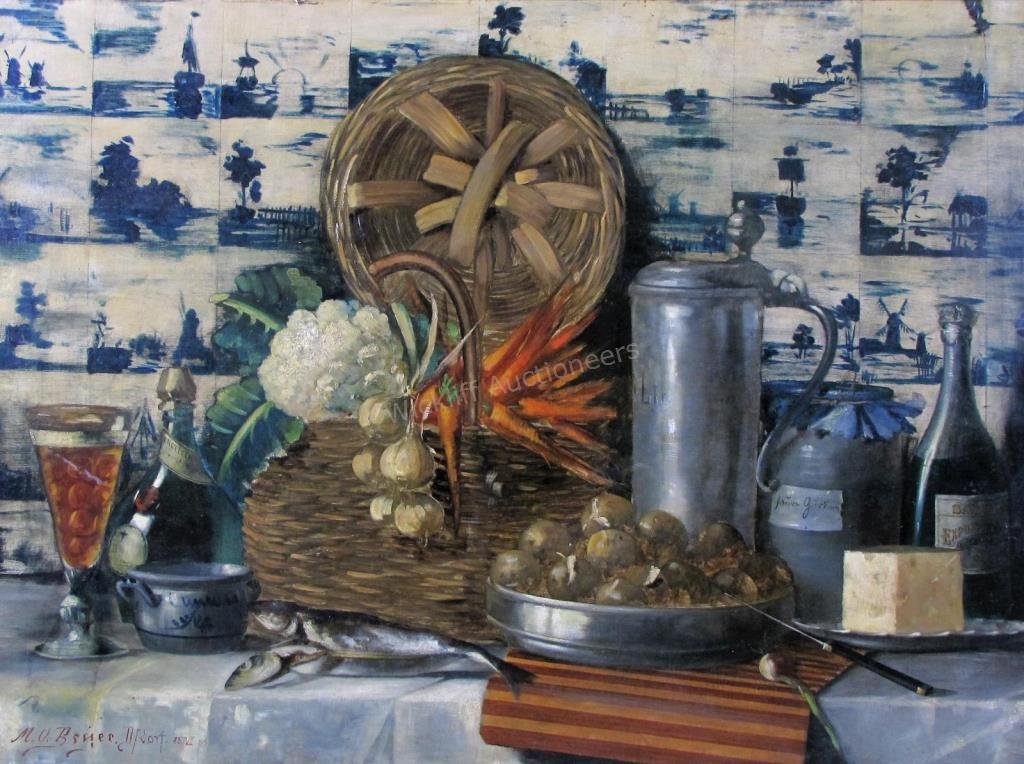 Max Otto Beyer | German Still Life (1885) | MutualArt