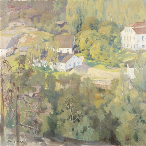 Helmi Biese | Siuntio mansion (1913) | MutualArt