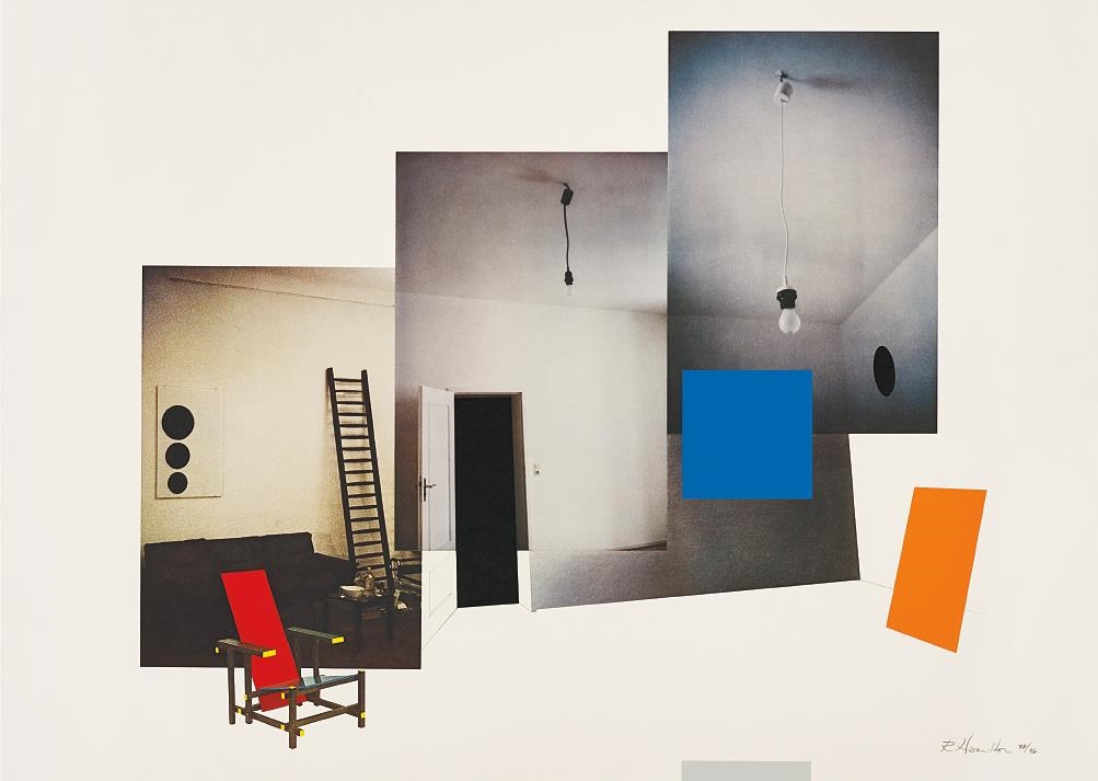 Richard Hamilton | Interior with Monochromes (1979) | MutualArt