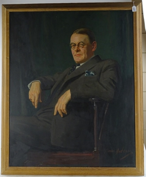 Cowan Dobson | portrait of Sir John Alexander Hammerton | MutualArt