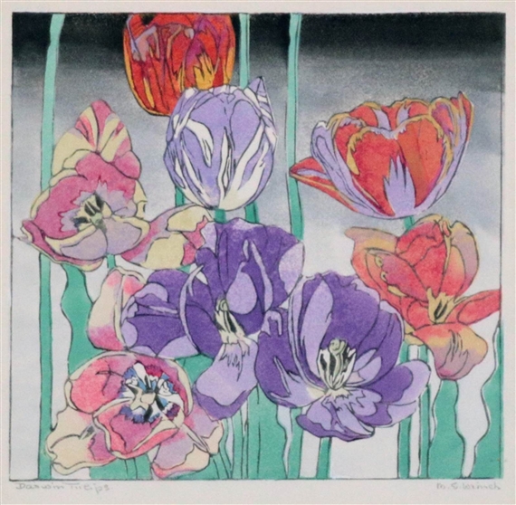 Mary Wrinch | DARWIN TULIPS (1932) | MutualArt