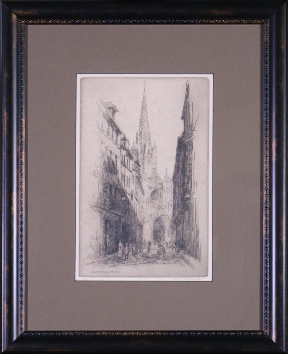Caroline Helena Armington | L'EGLISE ST. MACLOU A ROUEN (1920) | MutualArt