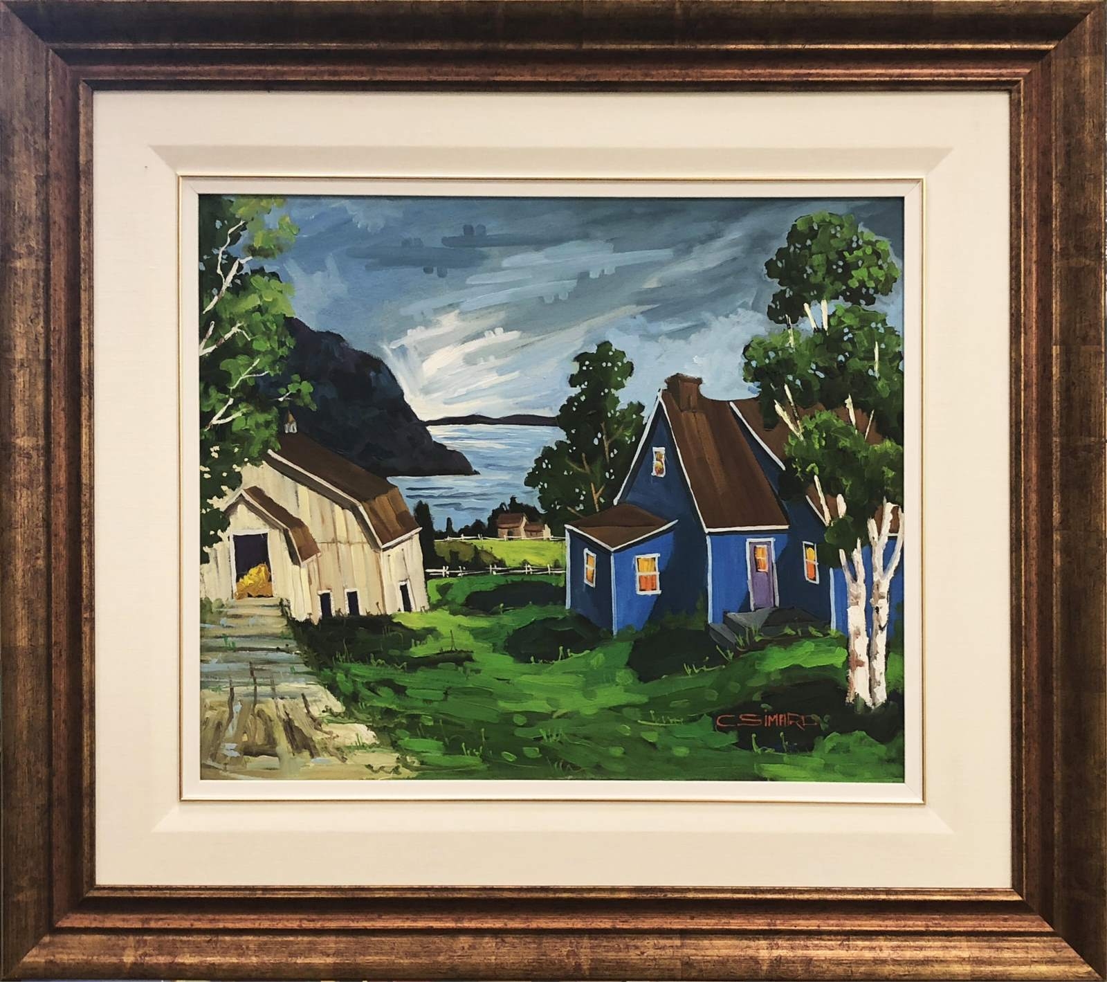 Claude Simard | FERME A BAIE-ST- PAUL | MutualArt