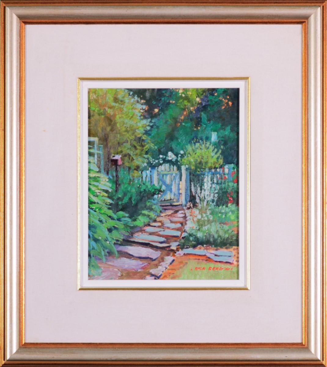 Rick Berg | THE GARDEN GATE | MutualArt