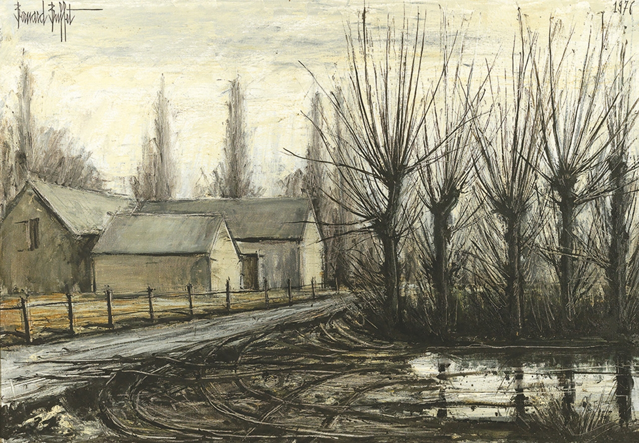 Bernard Buffet | Cadillac (1977) | MutualArt