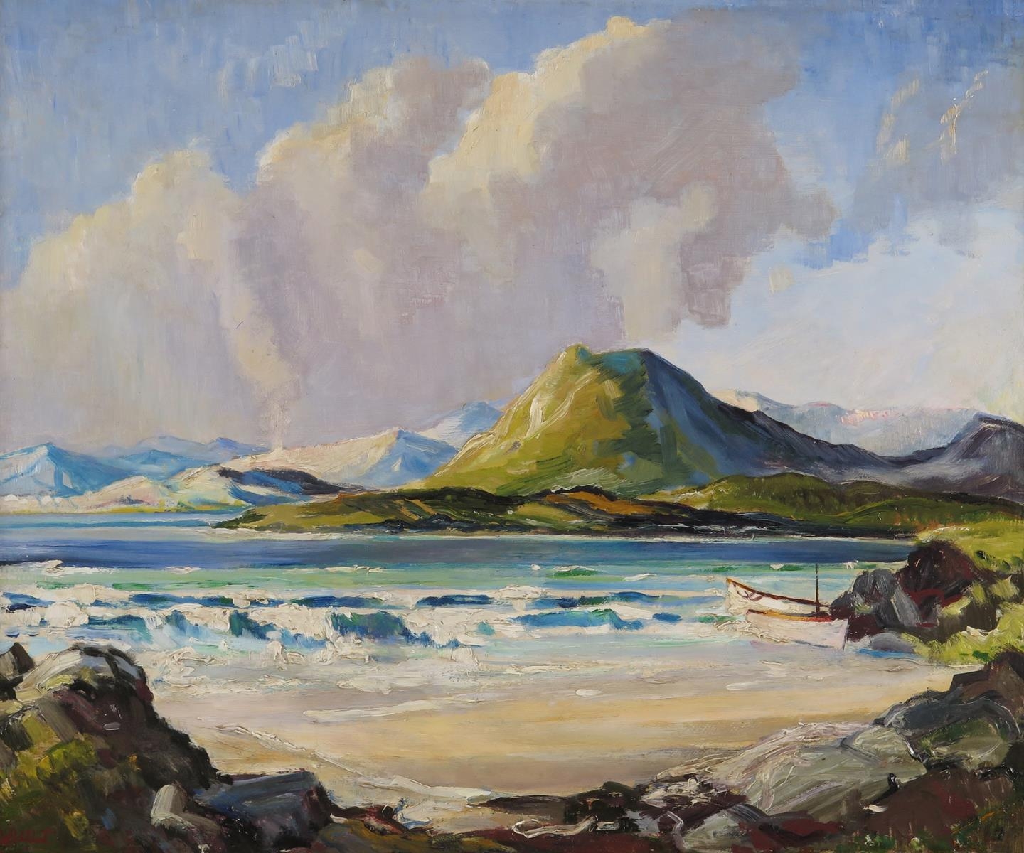 George Gault | The mountains of Morne | MutualArt