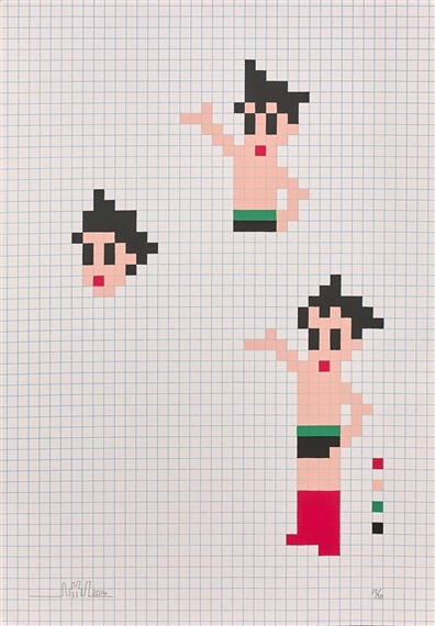 Space Invader | Astro Boy (2014) | MutualArt