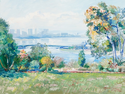Harald Vike | PERTH FROM KINGS PARK (1986) | MutualArt