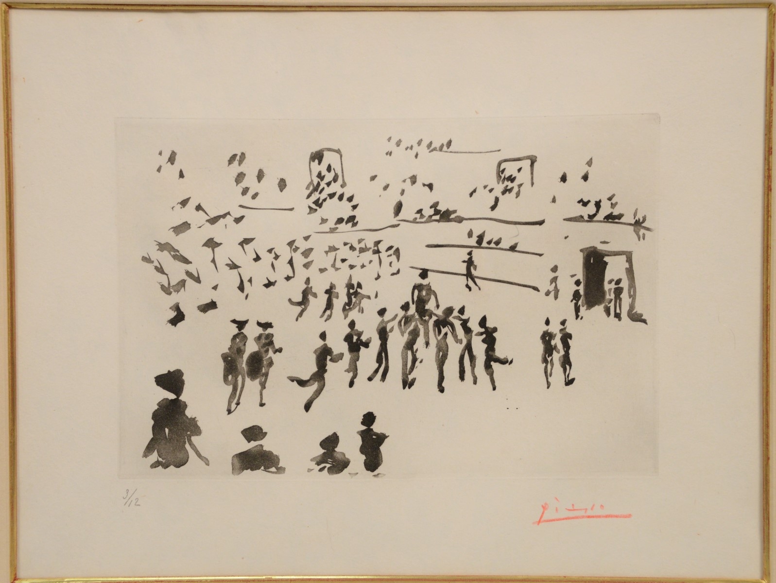 Pablo Picasso | La Tauromaquia: El Torero Sale En Hombros de los ...