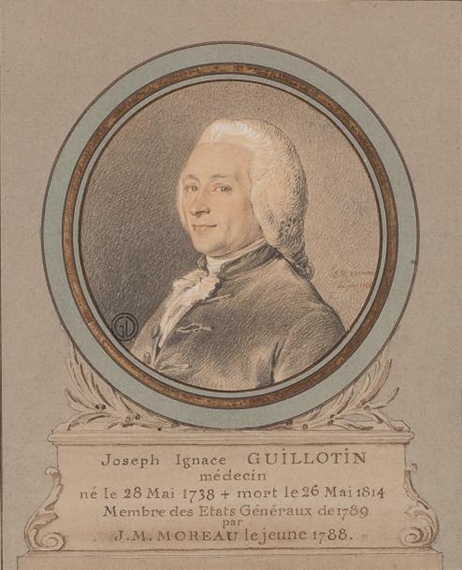 Jean-Michel Moreau | Portrait du docteur Joseph - Ignace Guillotin ...