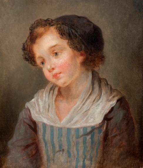 Jean-Honoré Fragonard | Portrait de jeune fille | MutualArt