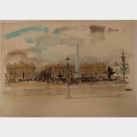 Pierre Pages | Five Parisian Scenes | MutualArt