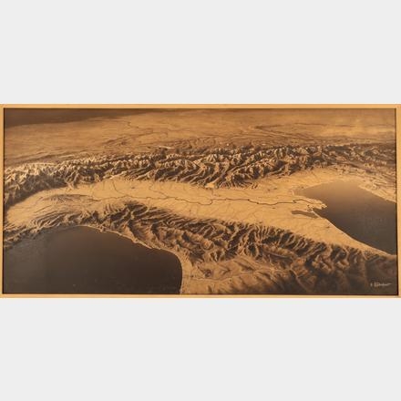 Alexander Leydenfrost | Mountains and Lakes from Space | MutualArt