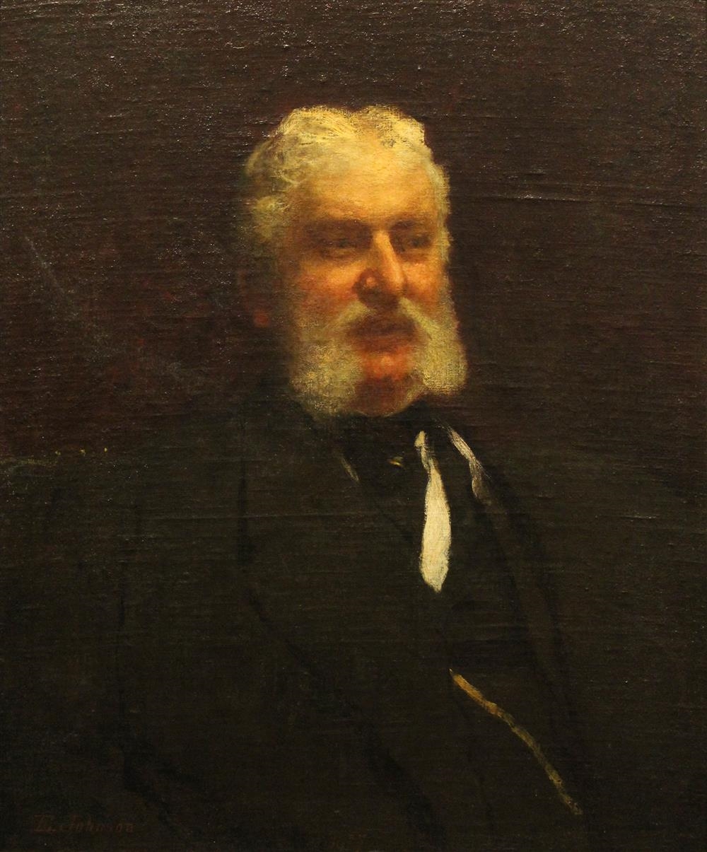 Eastman Johnson | PORTRAIT OF A GENTLEMAN (1877) | MutualArt