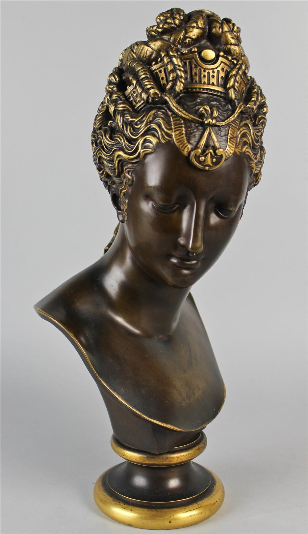 Jean Goujon | FRENCH PARCEL GILT BARBEDIENNE CAST BRONZE OF DIANE DE ...