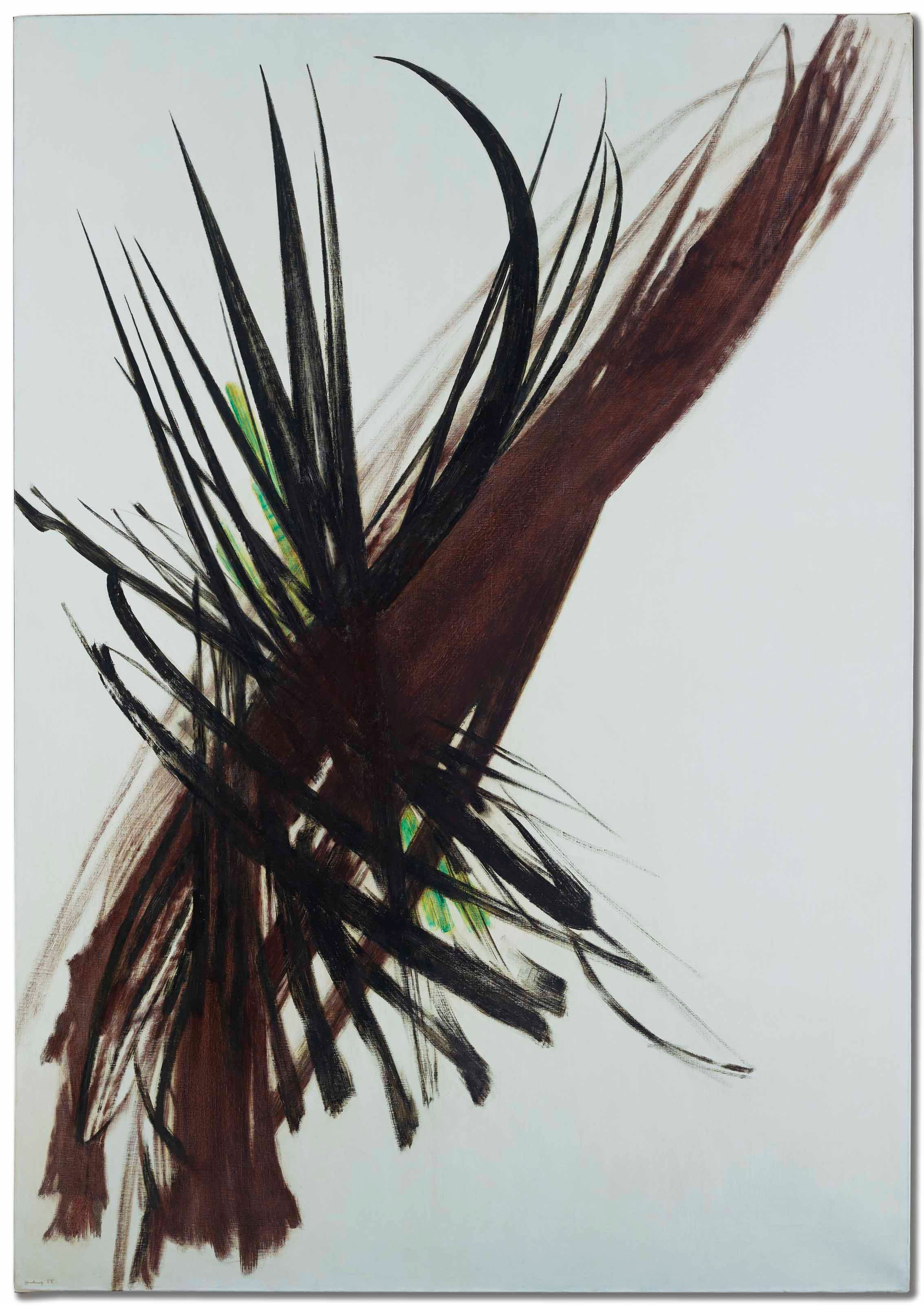 Hans Hartung | T 1955-9 (1955) | MutualArt