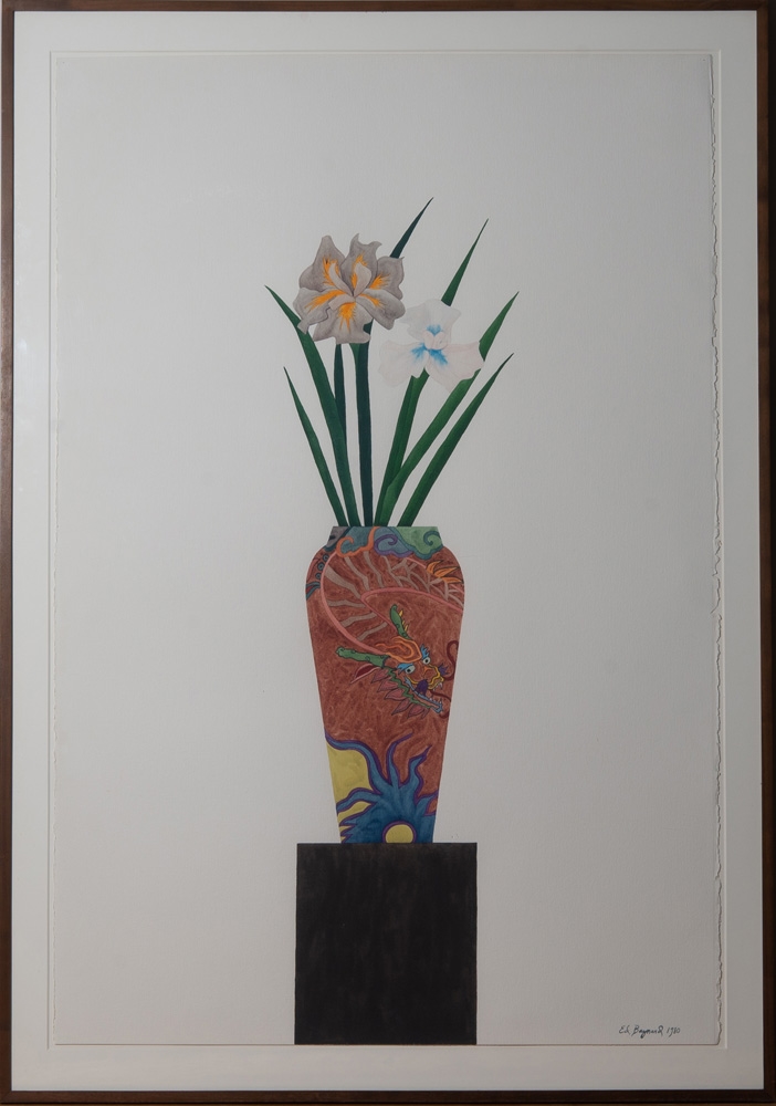 Ed Baynard | Japanese Iris, Chinese Dragon | MutualArt