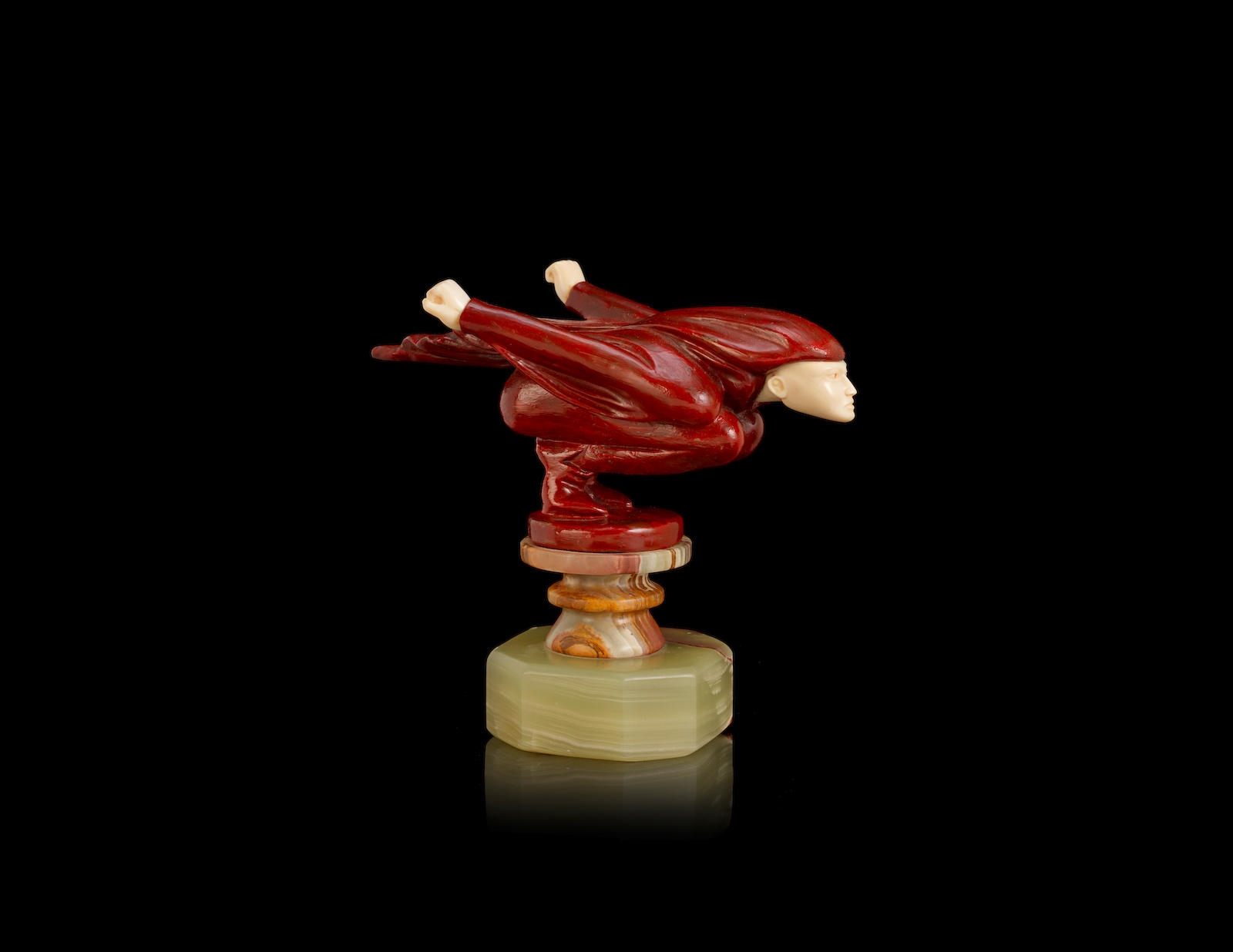 Johann Philipp Ferdinand Preiss | 'Raging Jester' a Rare Art Deco Cold ...