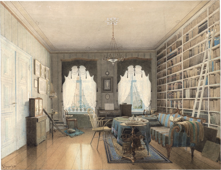 L. Geyer | Blick in einen bürgerlichen Salon (1883) | MutualArt