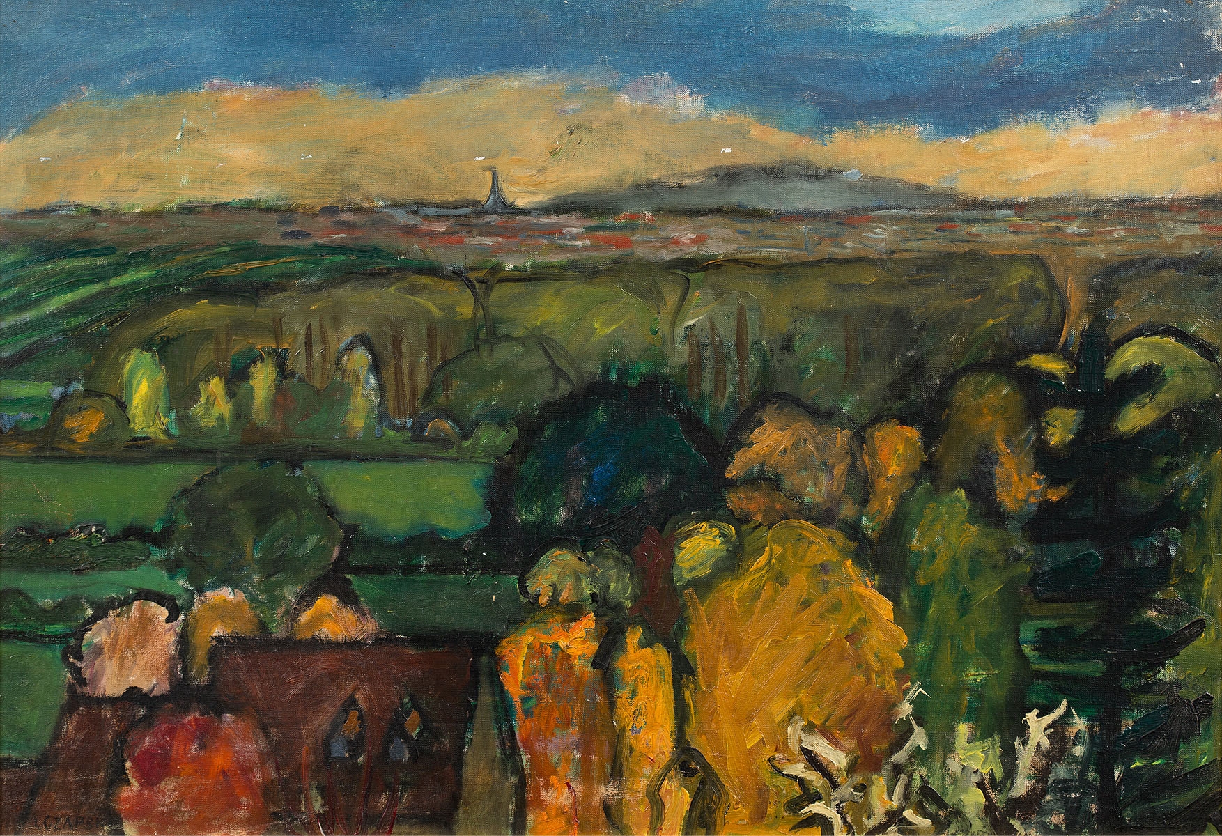 Józef Czapski | Pejzaz | MutualArt