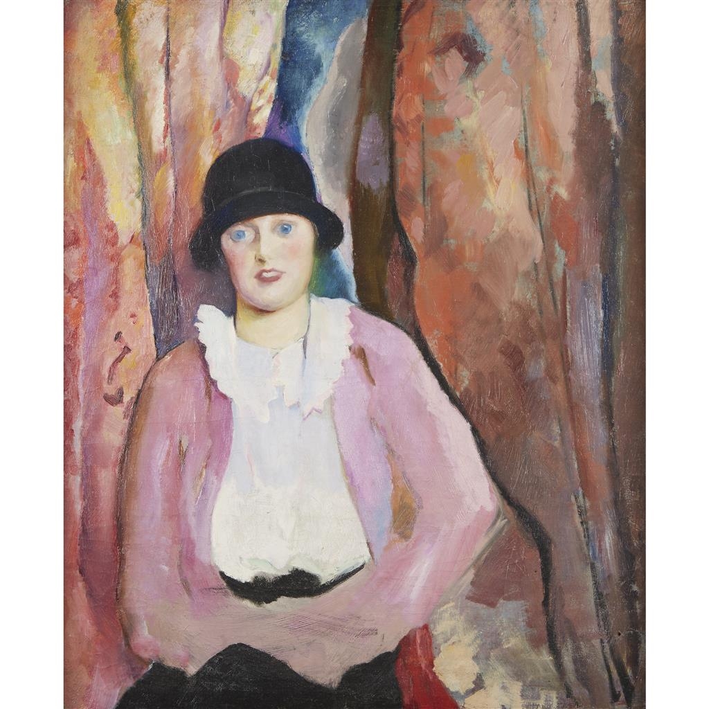 Arthur B. Carles | PORTRAIT OF CAROLINE ROBINSON CARLES (Circa 1924 ...