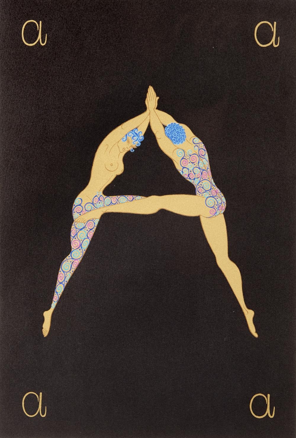 Erté | The Alphabet Suite | MutualArt
