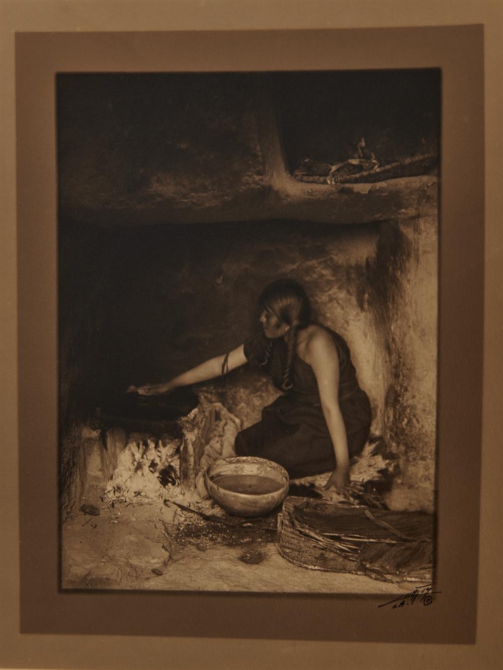 Edward S. Curtis | The Piki Maker | MutualArt
