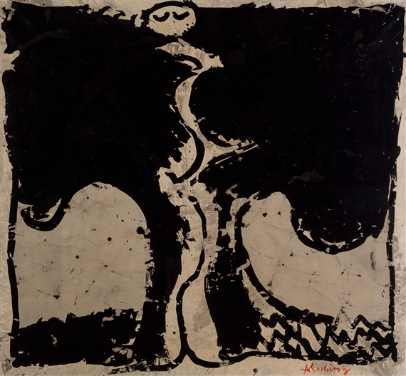 Pierre Alechinsky | Arbre Foudroyé (1973) | MutualArt