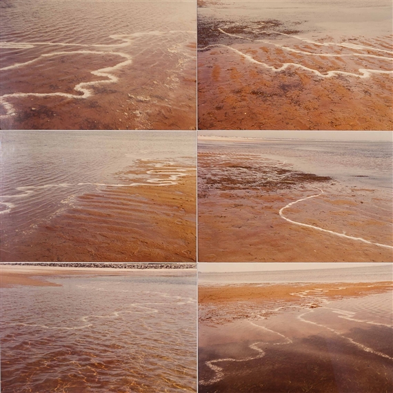 Peter Hutchinson | 6 works, Beach Line (1970) | MutualArt