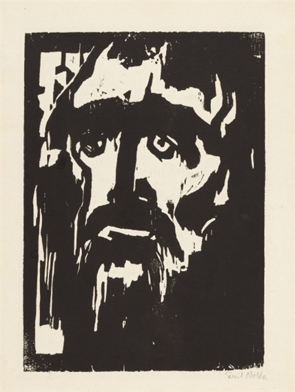 Emil Nolde | Prophet (1912) | MutualArt