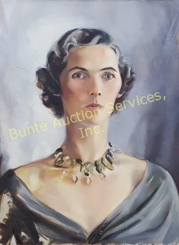 Loretta Hines Howard | Portrait of the artist's daughter Loretta Howard ...