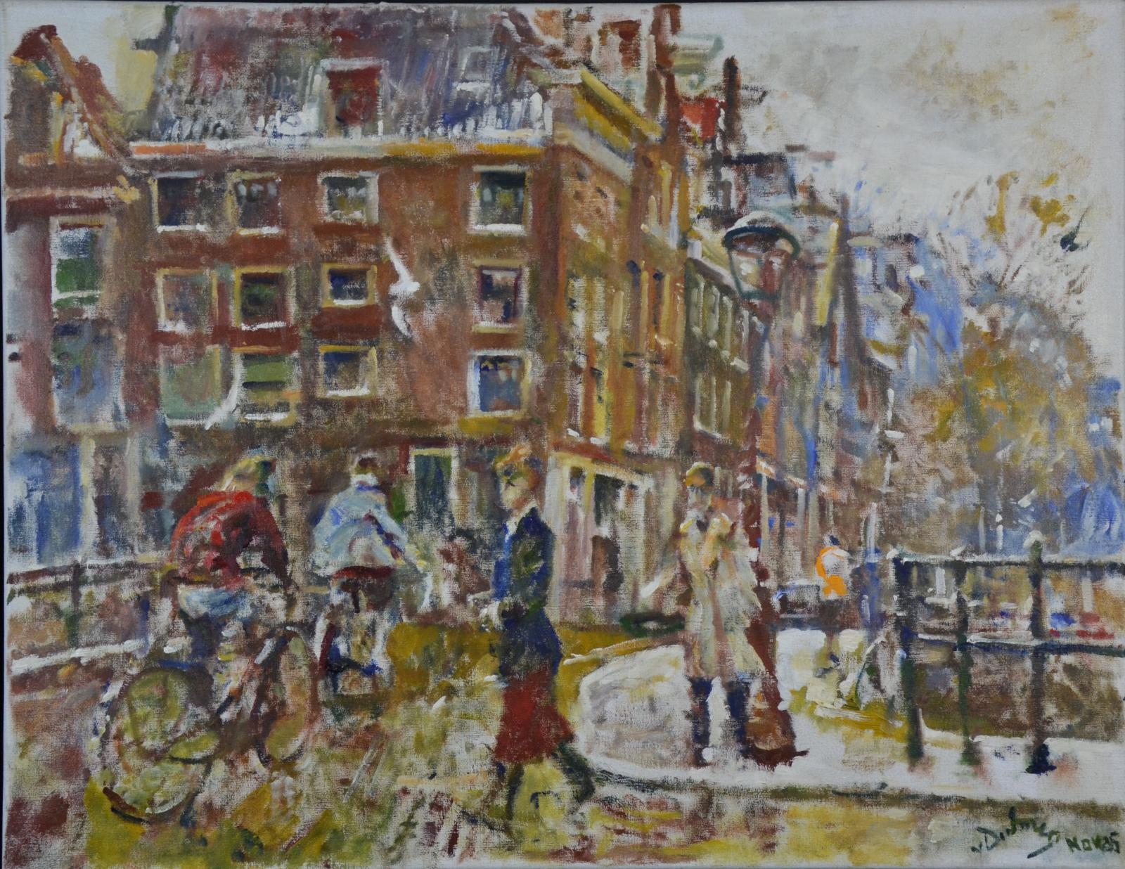 Erasmus Krumpelman | Winter in Amsterdam | MutualArt