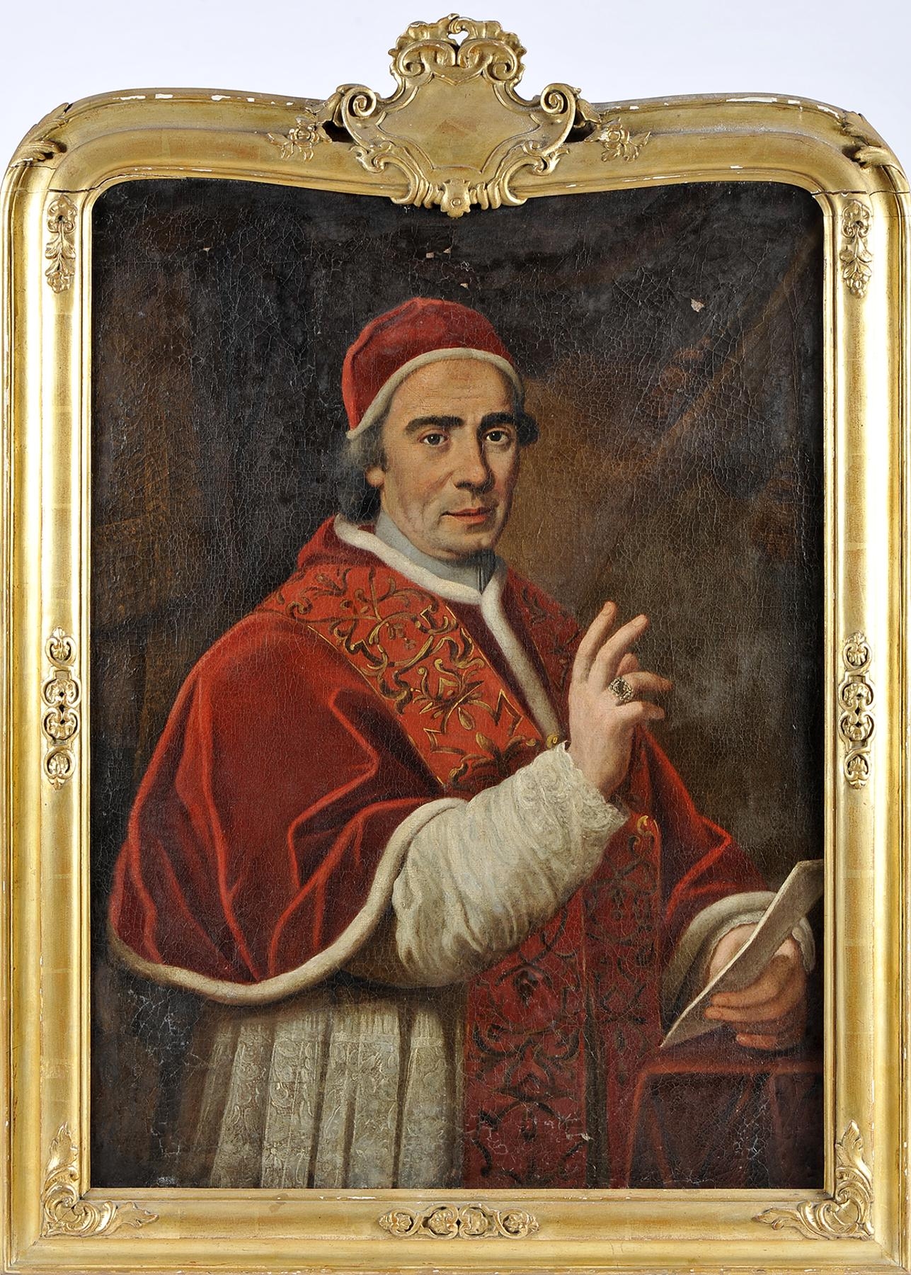 Portuguese School, 18th Century | Portrait of Pope Clement XIV (1705 ...